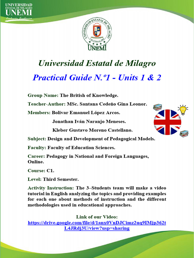 S5-Trabajo Práctico Experimental - 1 | PDF | Learning | Differentiated Instruction