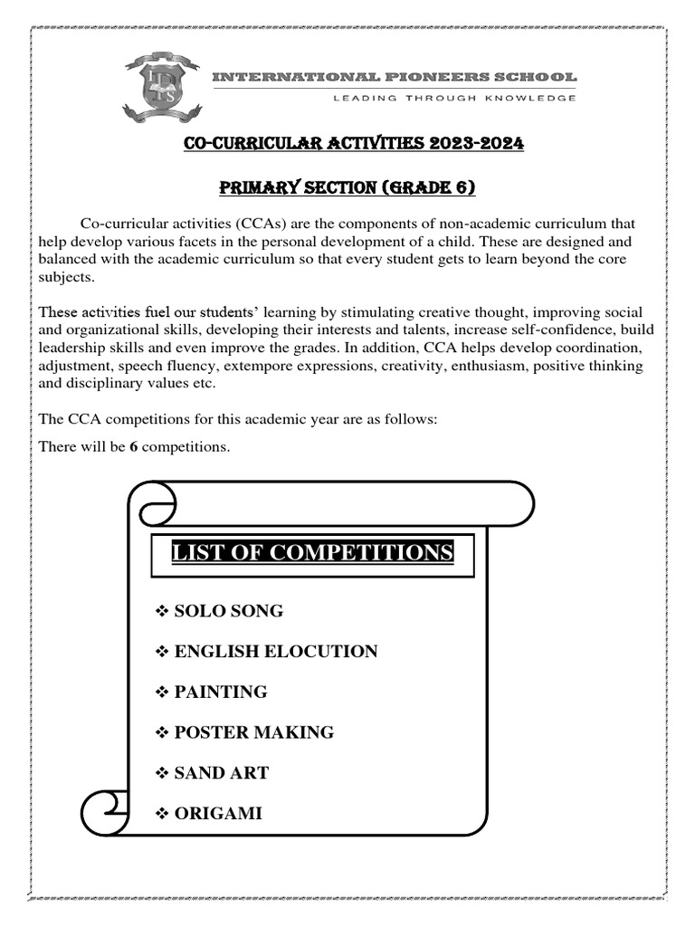 Class 6 | PDF | Creativity | Cognition