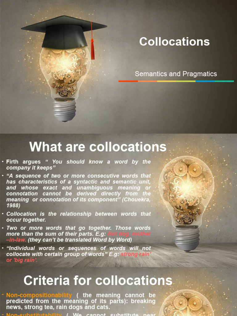 Class For Collocation For Ss | PDF | Word | Semantics