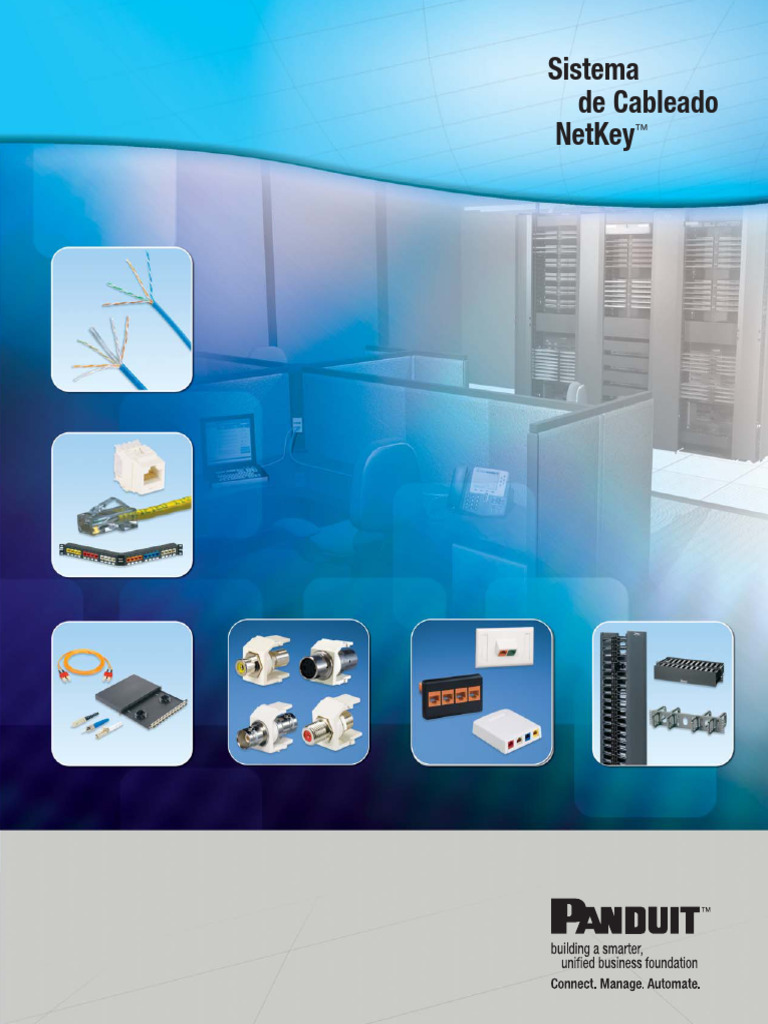 Panduit Net Key | PDF | Fibra óptica | Cobre