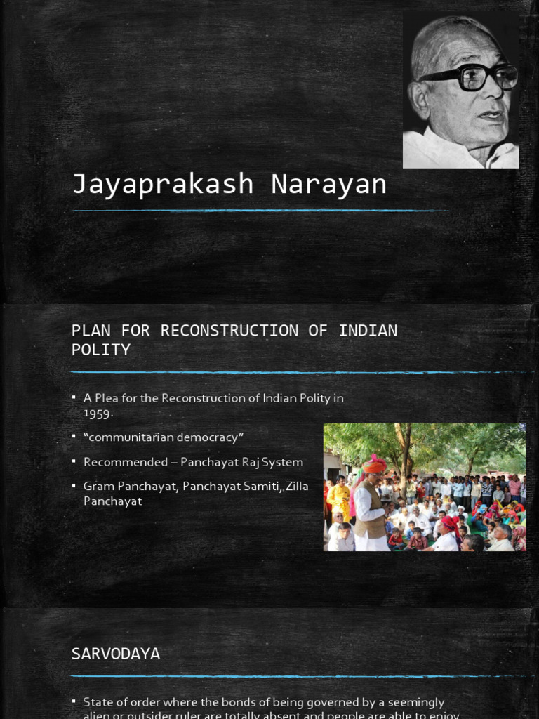 Jayaprakash Narayan | PDF | Political Science | Social Psychology