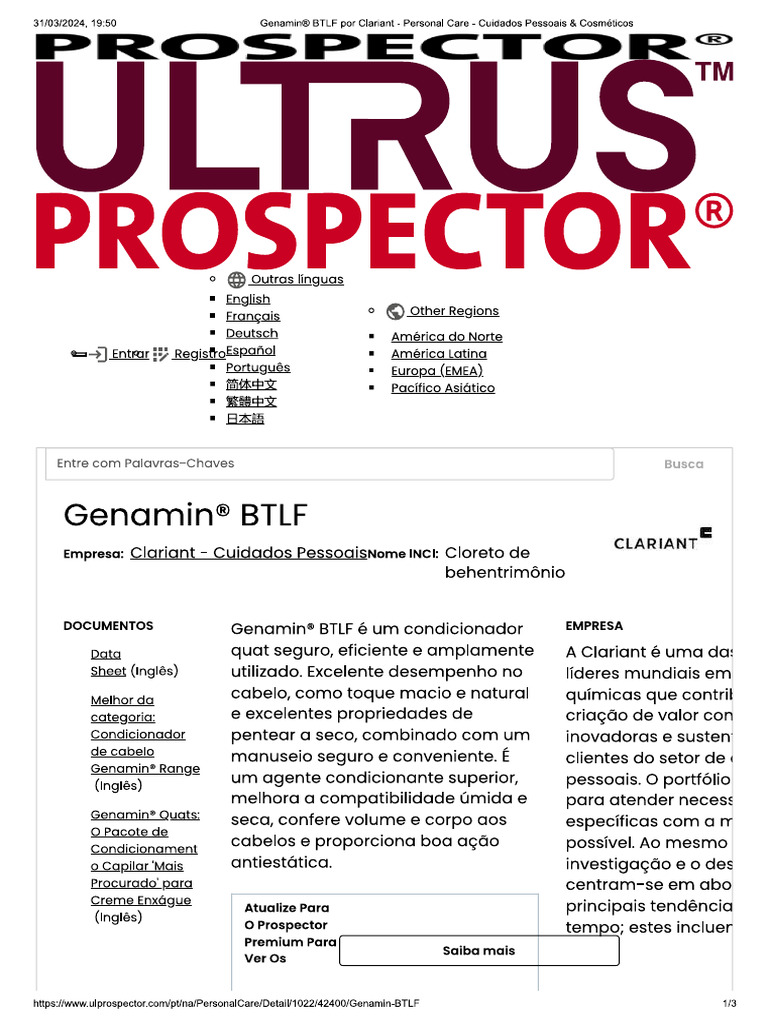 Genamin® BTLF | PDF