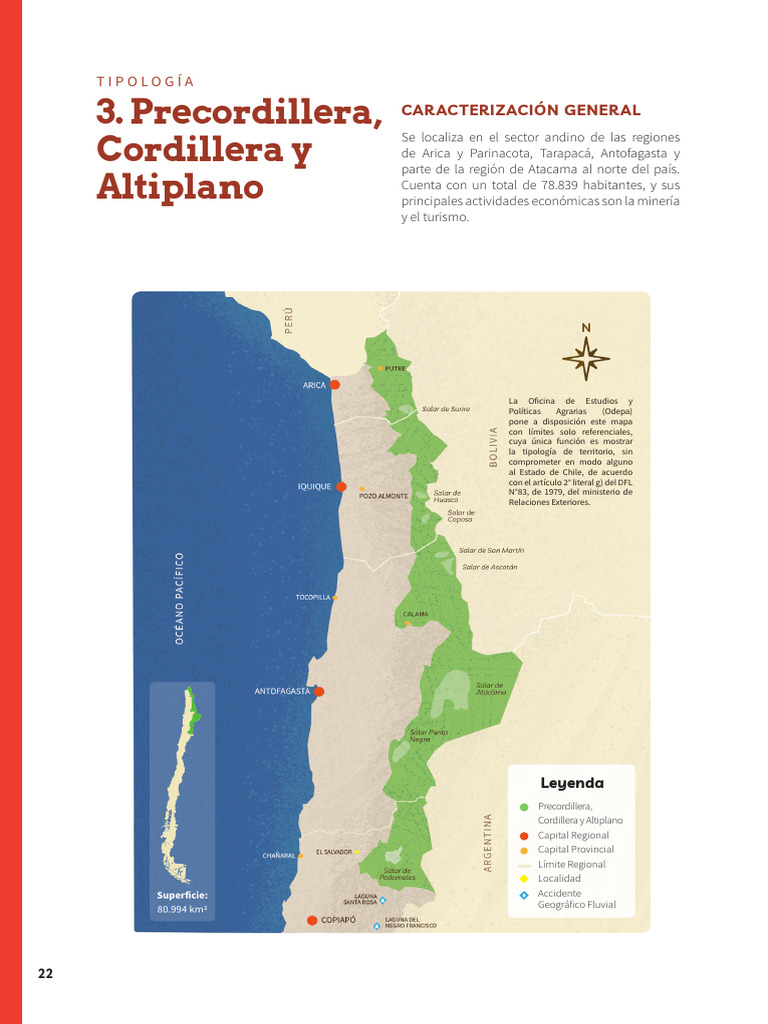 Características del Norte Grande de Chile | PDF | Andes | Geografía Física