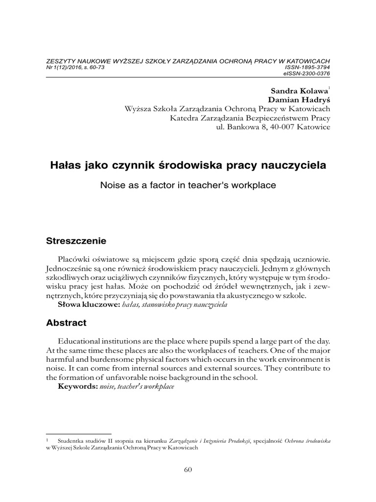 Kolawa S Halas 1912) 2016 | PDF