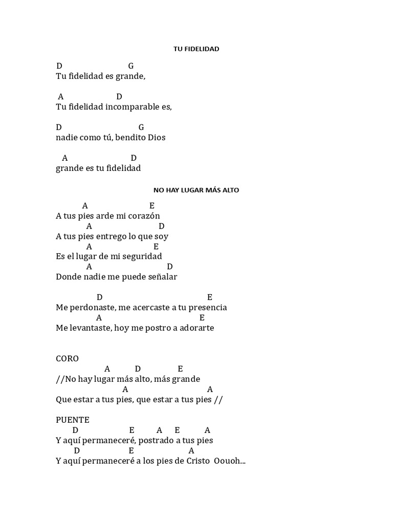 Practica Acordes Mayores | PDF