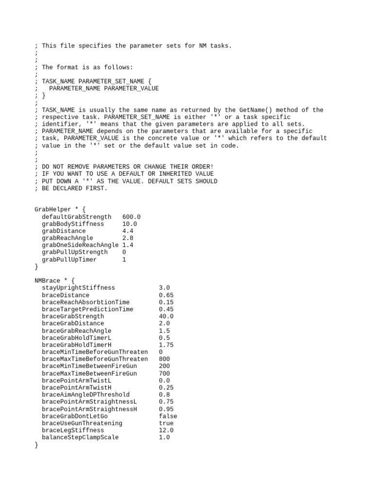 Taskparams | PDF | Parameter (Computer Programming) | Computer Programming