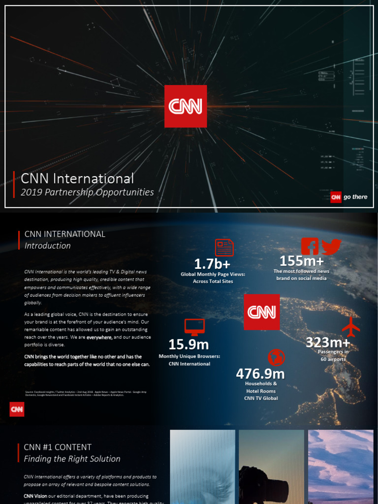 CNN Generic Overview & International Rates | PDF | Cnn | Media ...