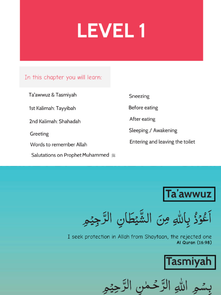 New Memorising Book | PDF | Hadith | God In Islam