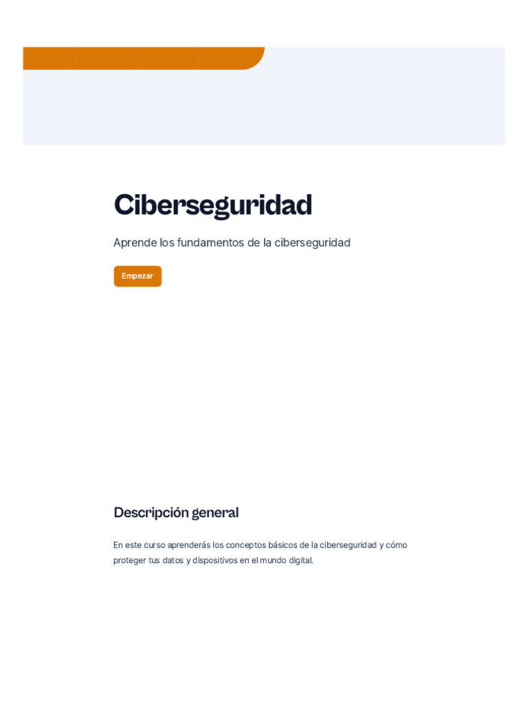 Ciberseguridad | PDF | Seguridad | La seguridad informática