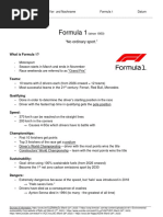 The Complete Beginners Guide To Formula 1 | PDF | Formula One | Formula ...