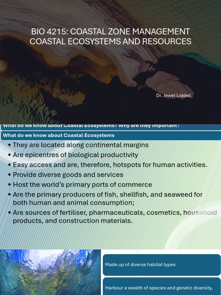 Coastal Ecosystems and Resources | PDF | Coast | Coral Reef