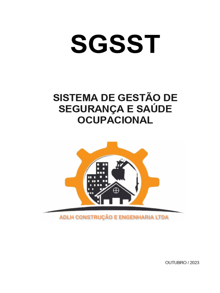 Sgsst Pdf Planejamento Liderança