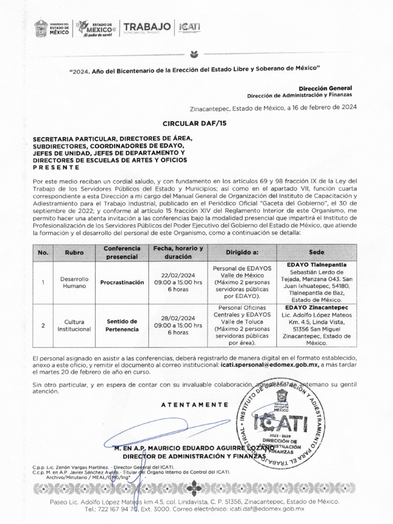 Circular Daf 15 | PDF