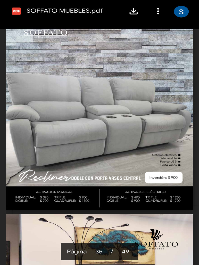 SOFFATO MUEBLES - PDF - Google Drive | PDF