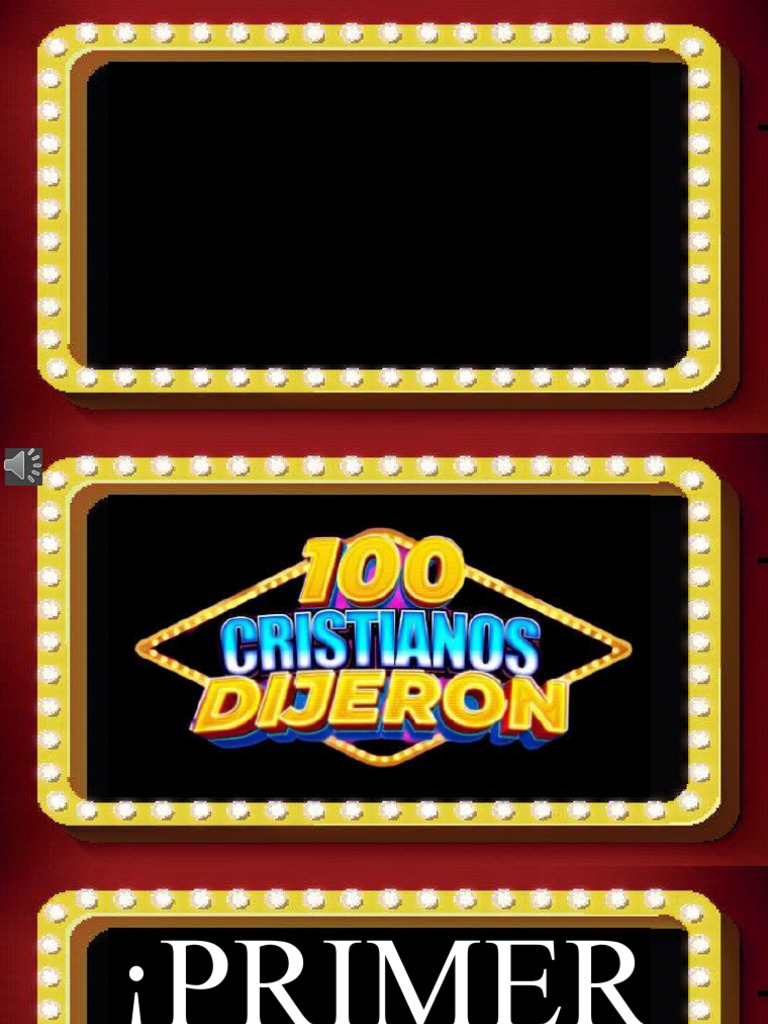 100 Cristianos Dijeron | PDF | Biblia hebrea | Contenido bíblico