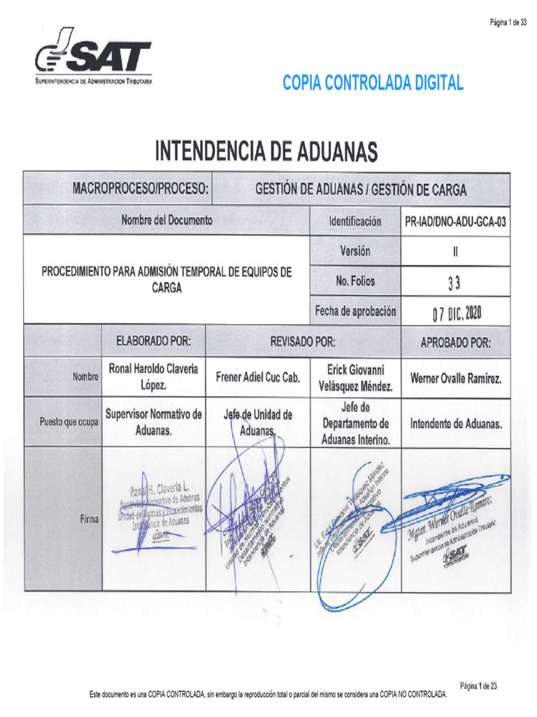 Proceso de Copia Controlada Documental | PDF