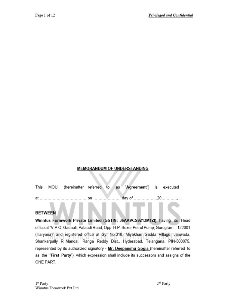 Agreement Draft | PDF | Indemnity | Arbitration