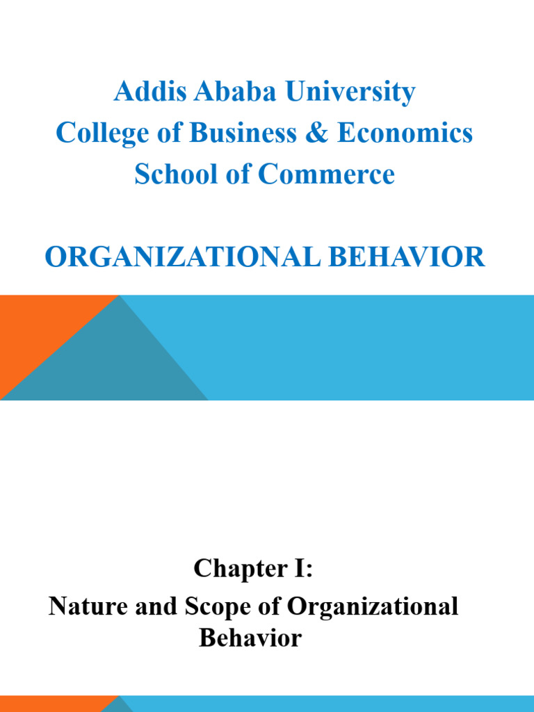 OB Chapter 1 | PDF | Evidence Based Medicine | System