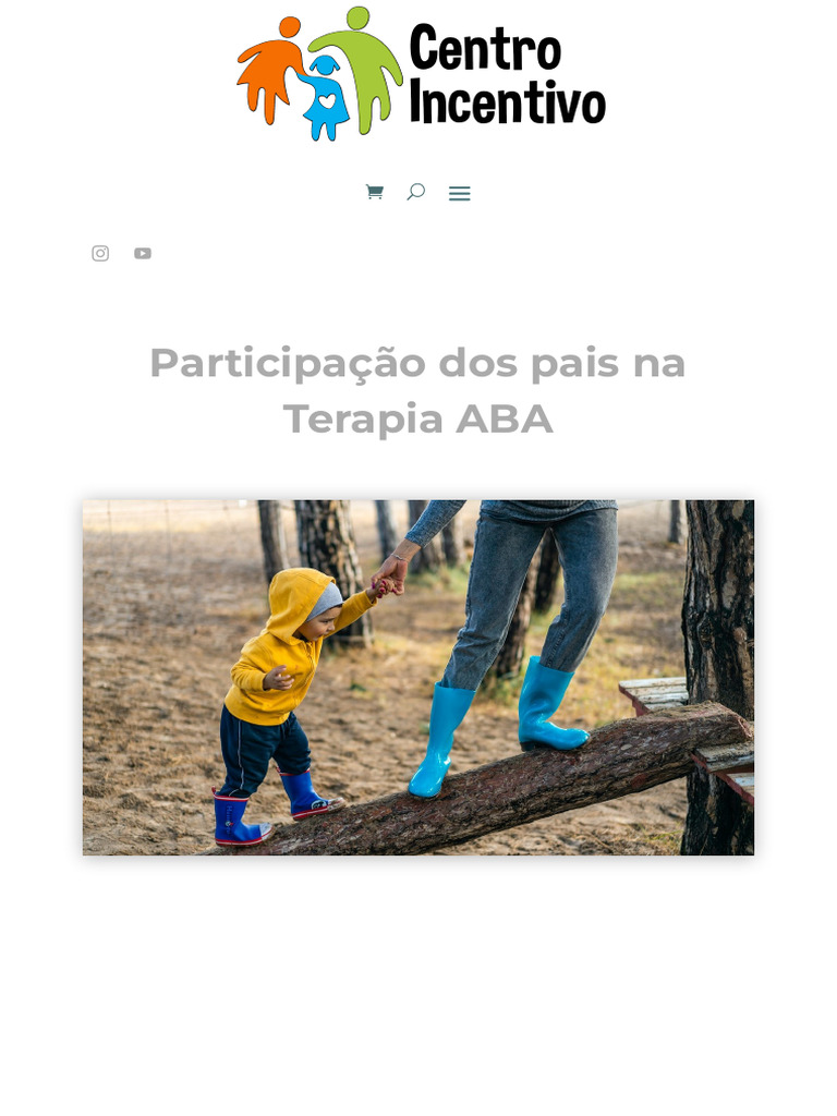 Pais e Terapia ABA: Papel Fundamental | PDF | Aprendizado | Espectro do ...