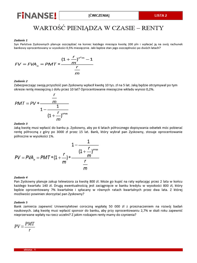 Lista02 Renty | PDF