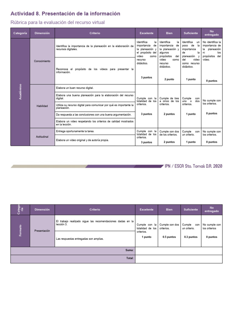 Cpa U3 l3 Act8 Rubrica | PDF