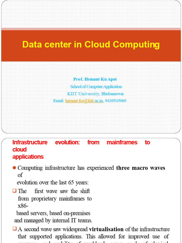 CC DC Hka | PDF | Cloud Computing | Data Center