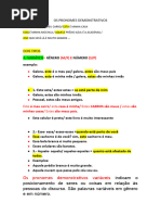 Uso de Deste, Desse, Disto e Disso | PDF | Pronome
