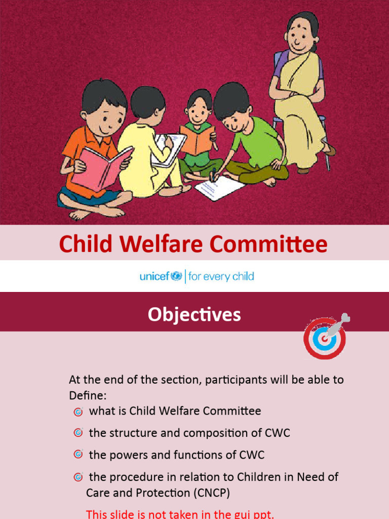 CWC PPT Child | PDF | Magistrate | Committee