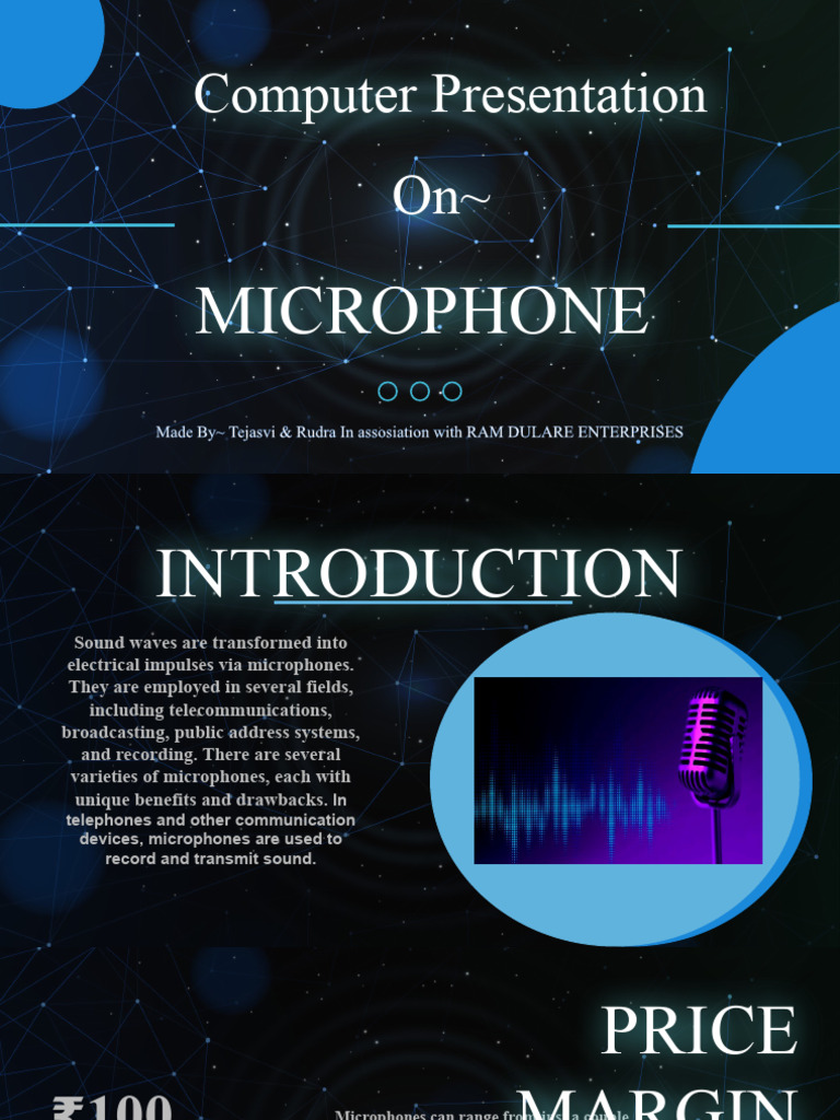 Microphone Types and Selection Guide | PDF | Microphone | Audio Engineering