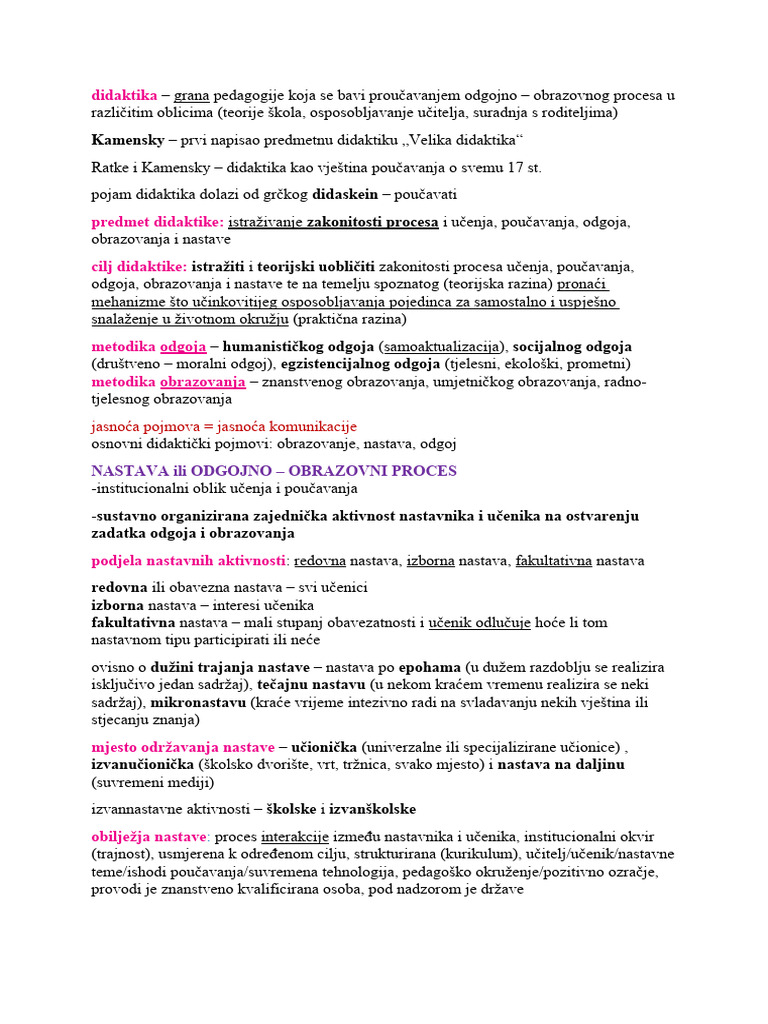 Didaktika Pink Script | PDF