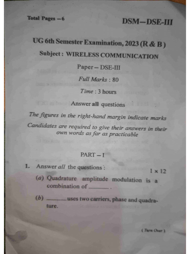 Wireless Communication | PDF