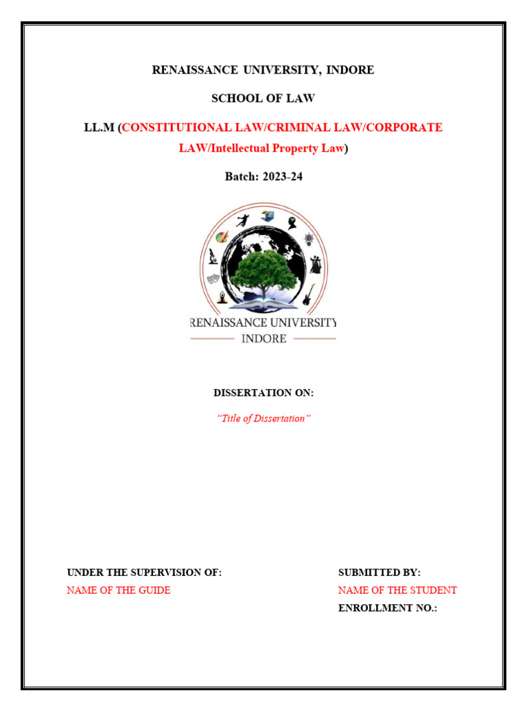 Dissertation Front Page | PDF