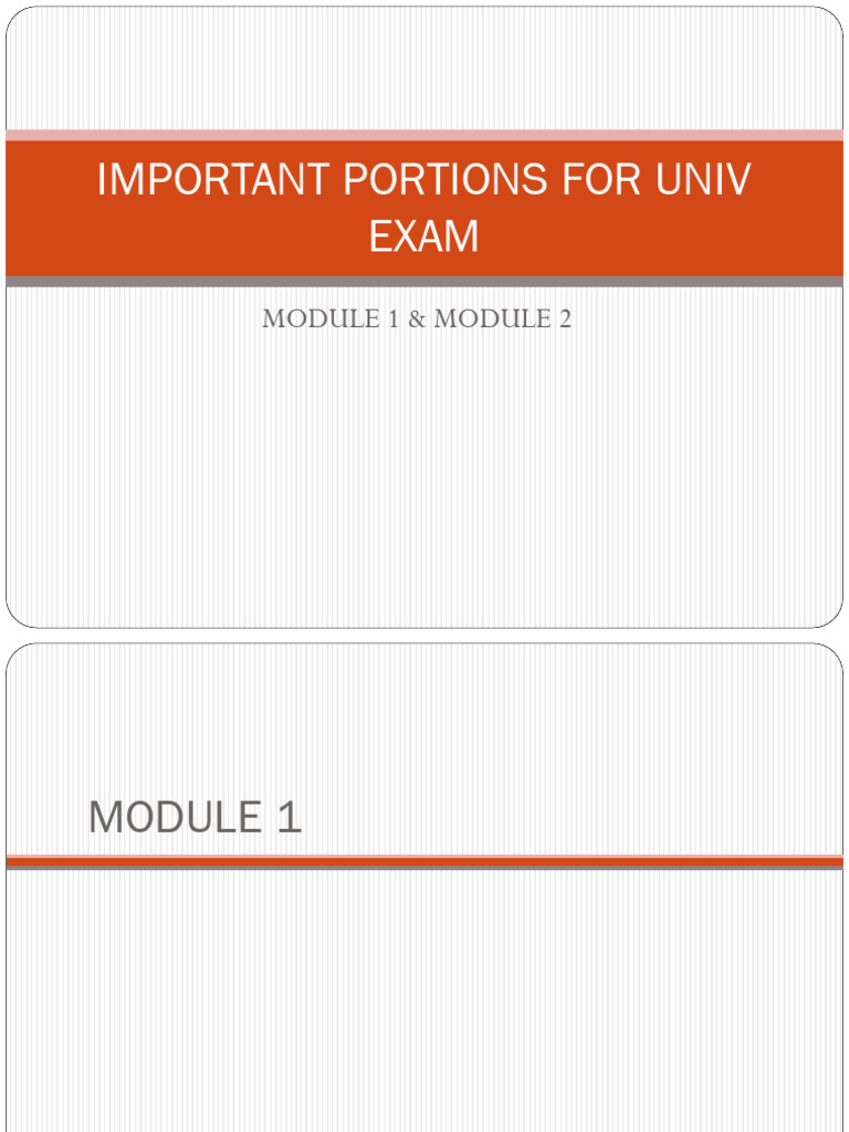 Important Portions m1 m2 CN | PDF | Osi Model | Internet Protocol Suite