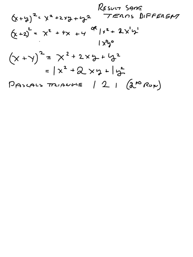 Binomial Expansion Pdf 1940