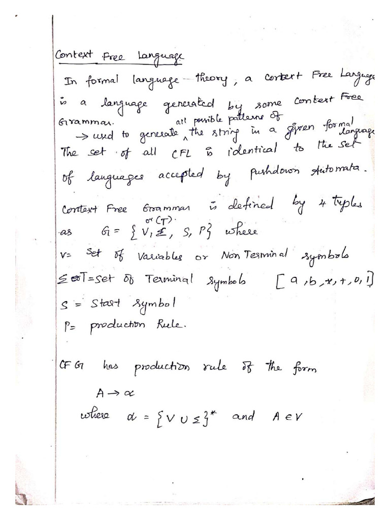 20-Module 4 - Context-Free Grammar (CFG) Derivations - Parse Trees-26 ...