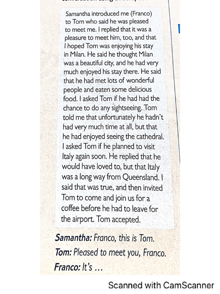 Speech Speak Out Samantha | PDF