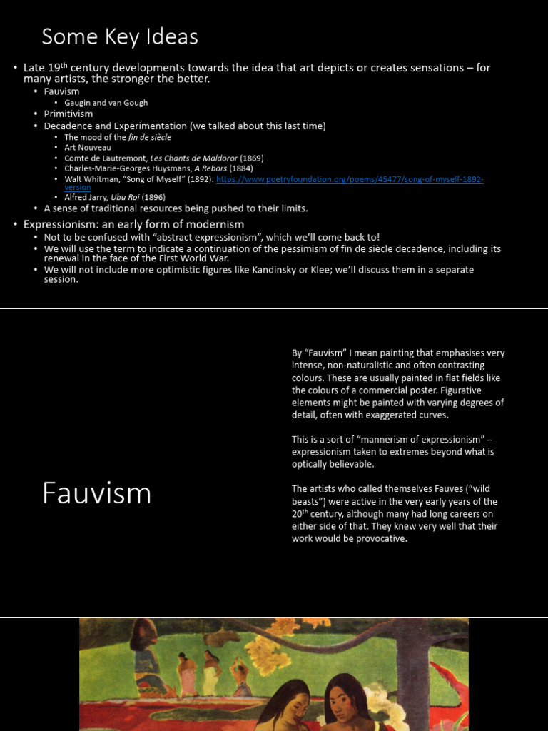 Week02 VisualResources | PDF | Expressionism | Experience