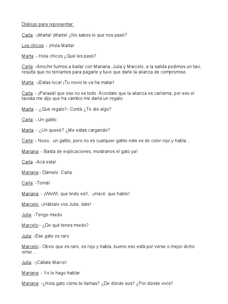Dialogo Modificado | PDF