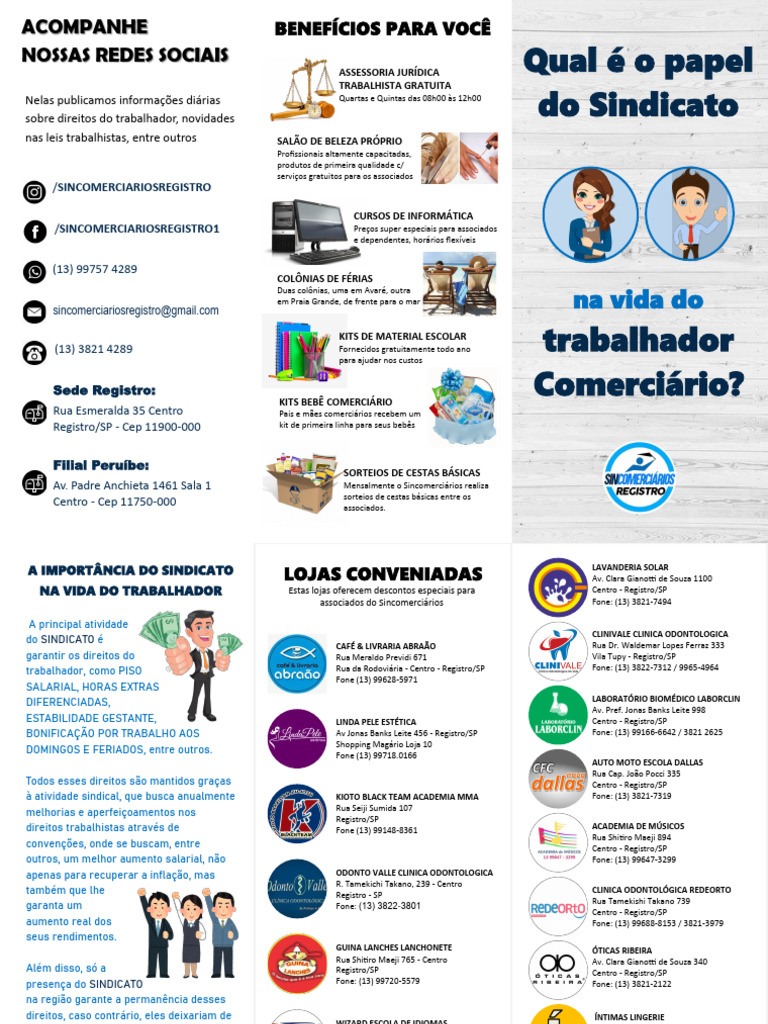 Panfleto Associado | PDF | Business | Relações entre empregados