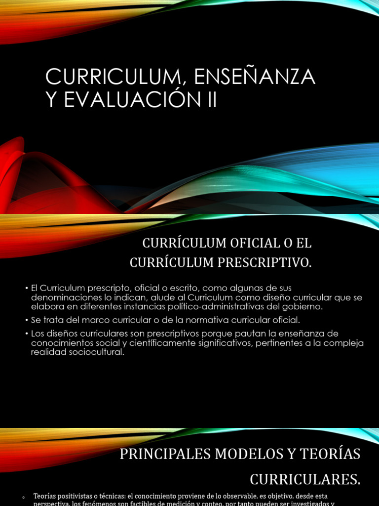 Curriculum - Ense-Anza y Evaluaci-N - Habilitacio 2024 | PDF | Plan de estudios | Evaluación
