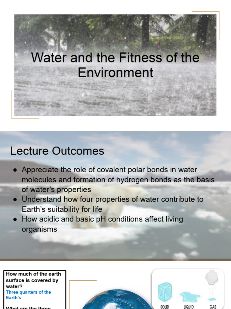 General Biology | PDF | Chemical Bond | Water