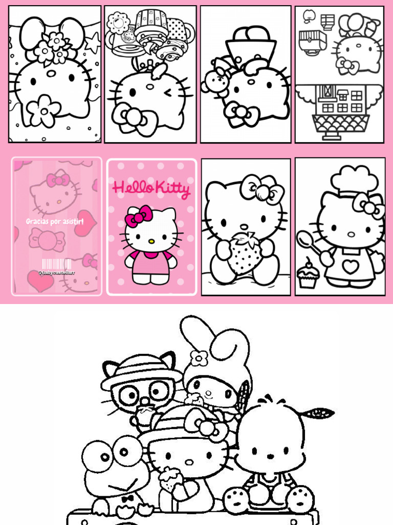 Mini Libro Hello Kitty | PDF