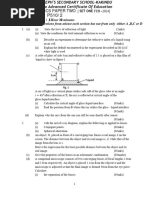 CLASS 12th Physics Practical Question Paper | PDF | Electrical Resistance And Conductance | P–N ...