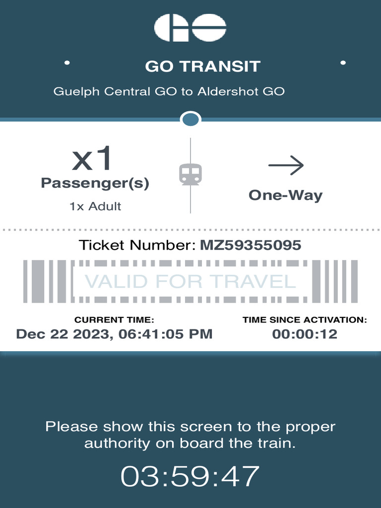 Ticket 2 GoStation | PDF