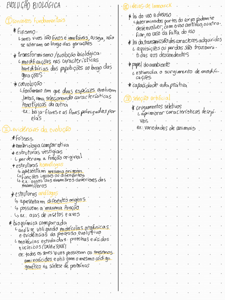 Evolução Biológica - 240318 - 134350 | PDF