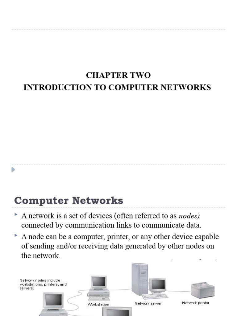 Chapter 2 | PDF | Computer Network | Network Topology