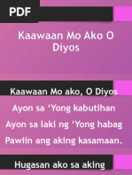 Lyrics of Lord Patawad-Basilyo | PDF