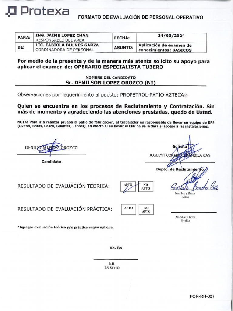 Denilson Lopez Orozco | PDF