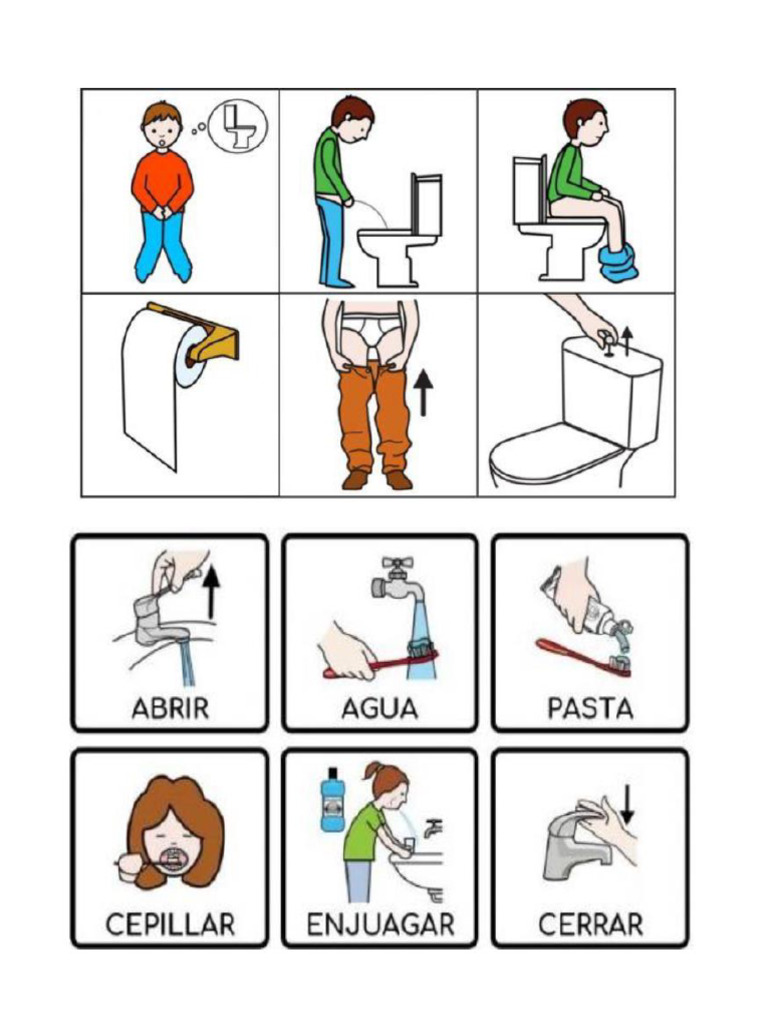 Pictograma Rutinas | PDF