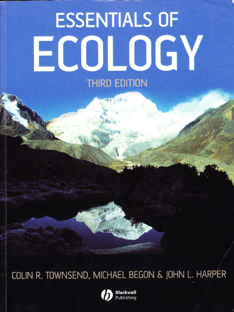 2008 Townsend Essentialsofecology Red 1 Pdf Ecology Biodiversity